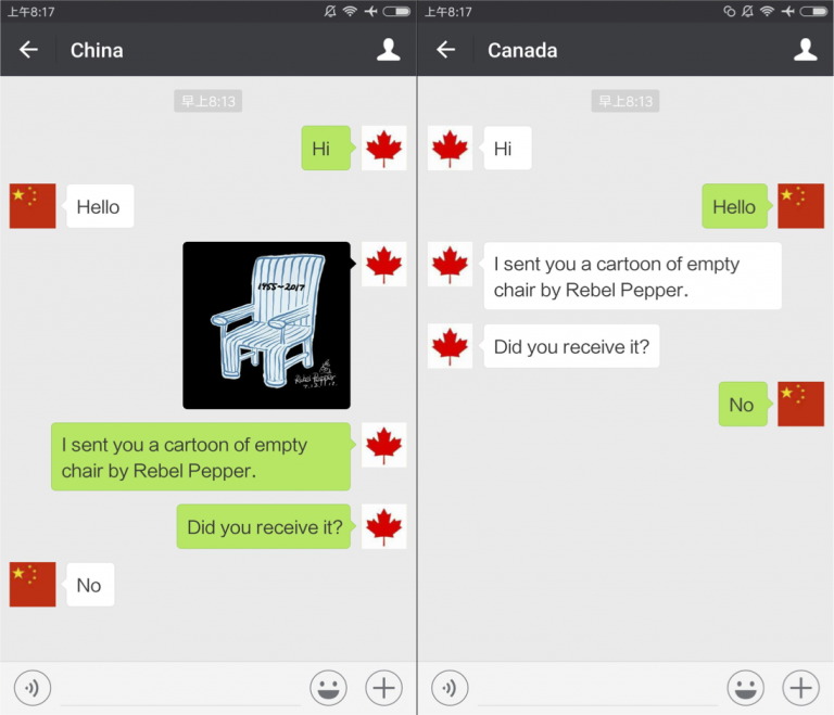 We Chat, They Watch: How International Users Unwittingly Build up ...